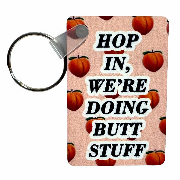 Plaque Keychains – Bourbon Pride