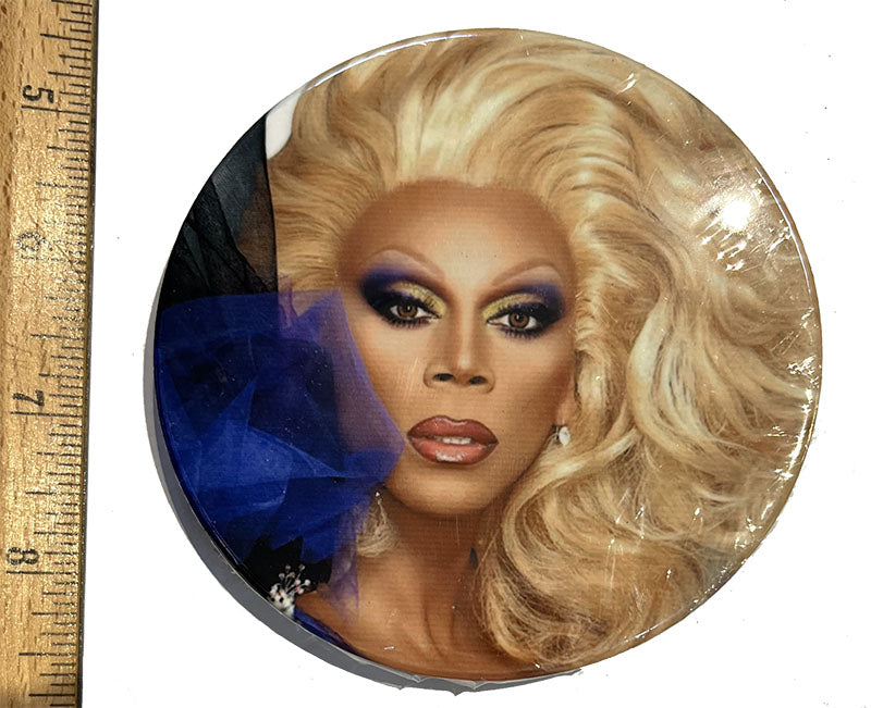 RuPaul Ceramic Coaster – Bourbon Pride