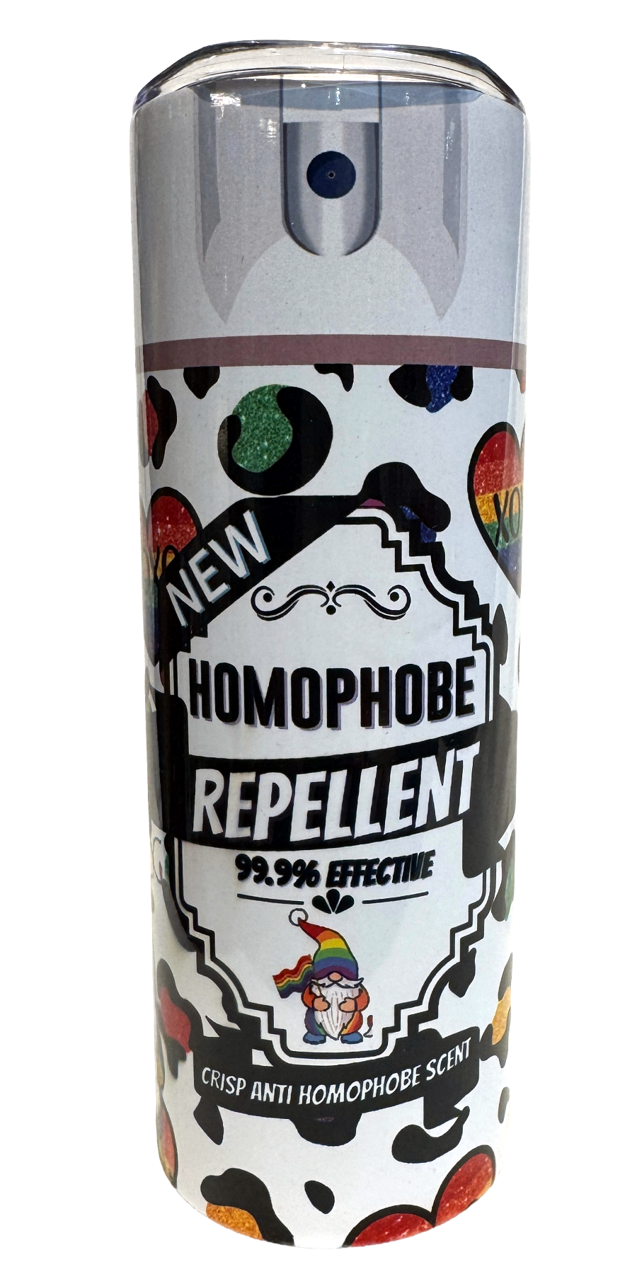 Homophobe Repellent Tumbler – Bourbon Pride