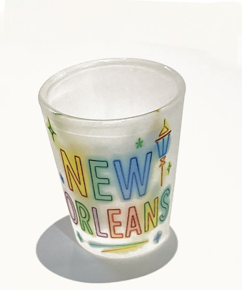 New Orleans Lampost Shot Glass – Bourbon Pride