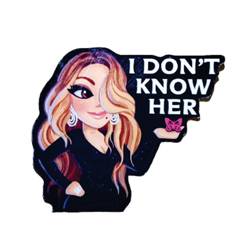 Mariah Carey Sass Sticker – Bourbon Pride