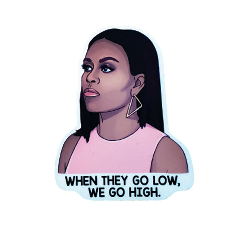 Michelle Obama Sticker – Bourbon Pride