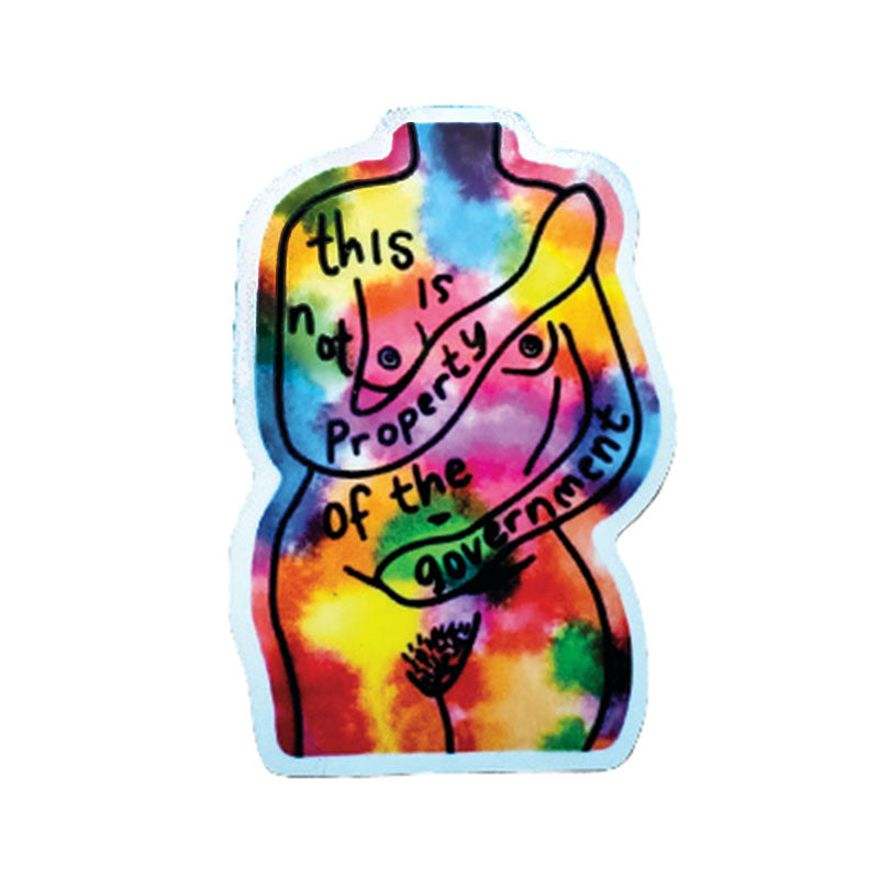 Not Government Property Sticker – Bourbon Pride