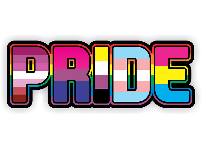 Rainbow Pride Sticker – Bourbon Pride